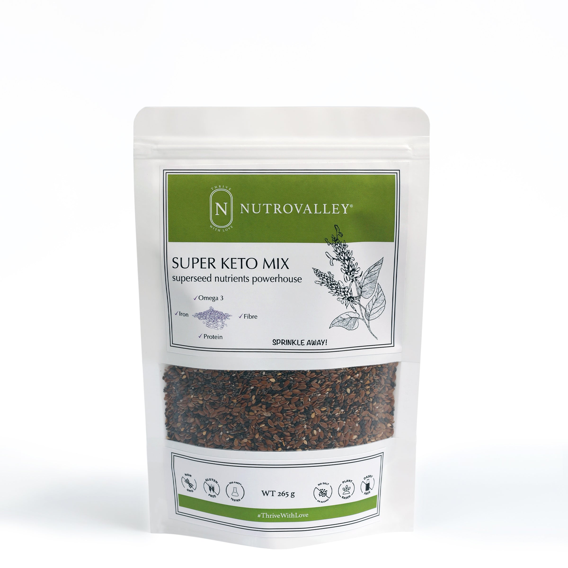 SUPER KETO MIX (WHOLE) Superseed Nutrient Powerhouse – Nutrovalley