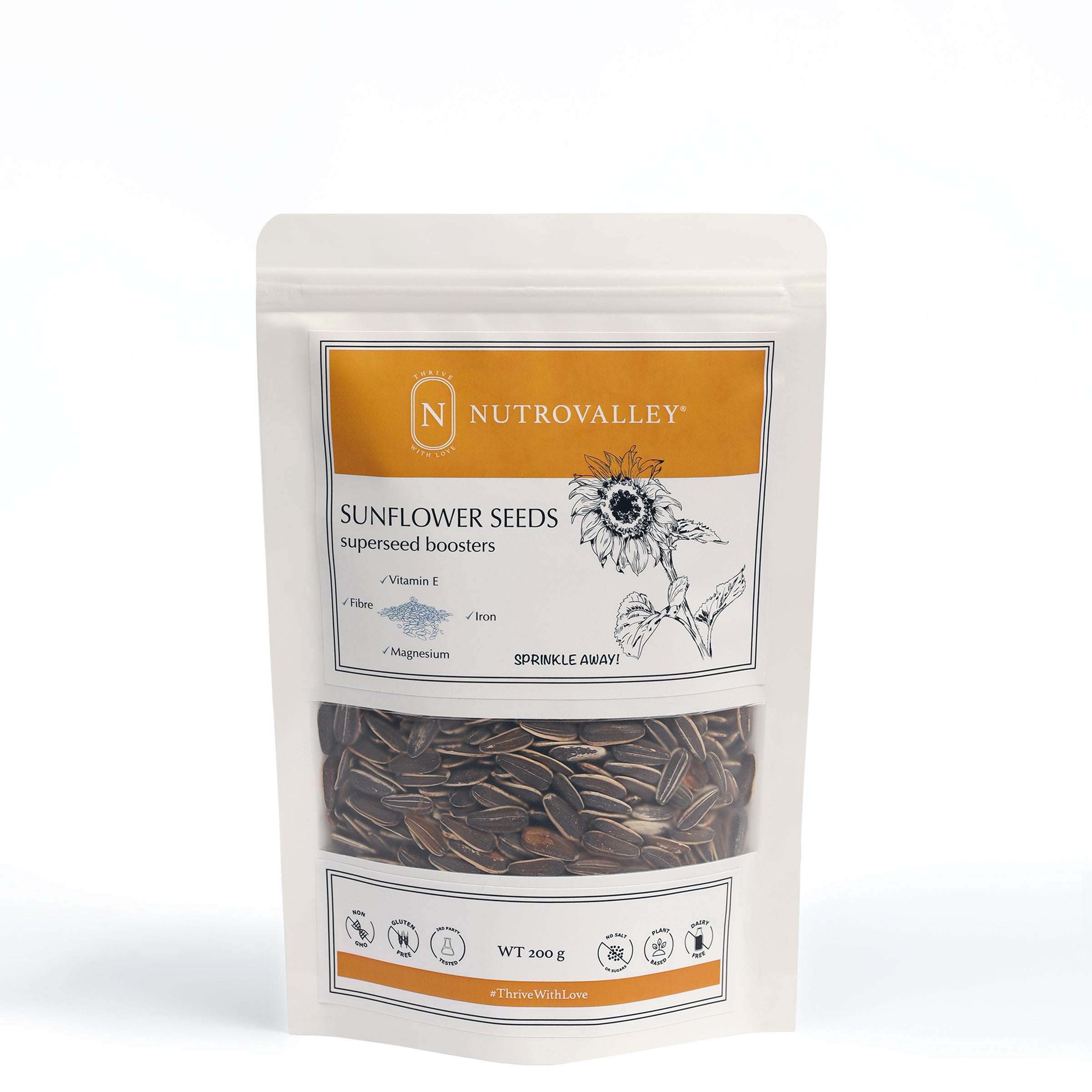 SUNFLOWER SEEDS (WITH HULL) – Nutrovalley